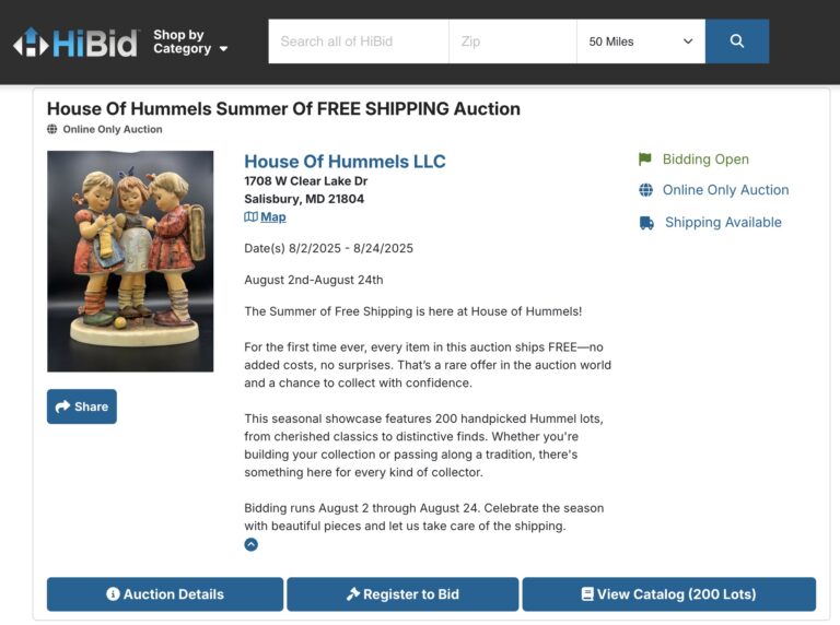 How to Sell Hummels in Bulk - House of Hummels